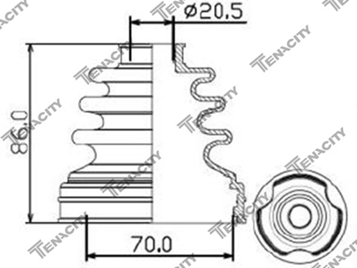 TENACITY AUTO PARTS · Product -- Premium Rubber, Suspension ...